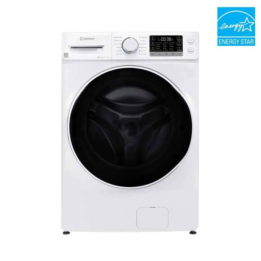 Element 4.5 cu. ft. FRONT LOAD WASHER – White – Element Appliances