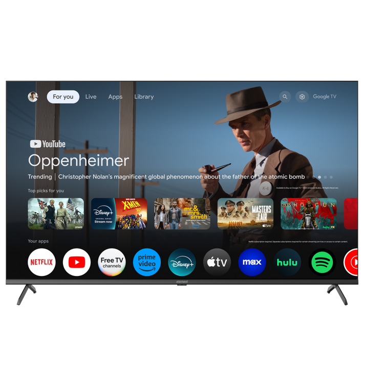 Element 55” 4K UHD HDR Smart Google TV, with 144Hz, Dolby Atmos ...